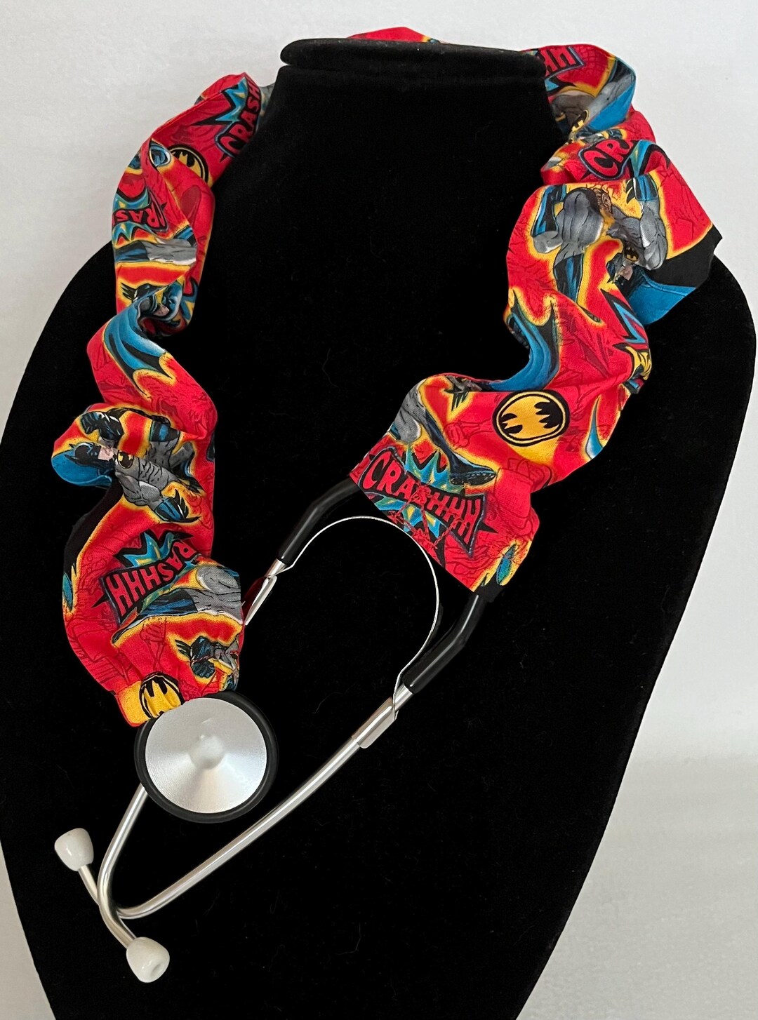 Red Stethoscope Cover: Batman Uniform Accessories for Veterinarian ...