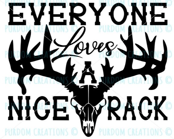 Nice Rack Svg Cut File Deer Svg Hunting Svg Tumbler Cut | Etsy Nice Rack Svg Cut File Deer Svg Hunting Svg Tumbler Cut | Etsy