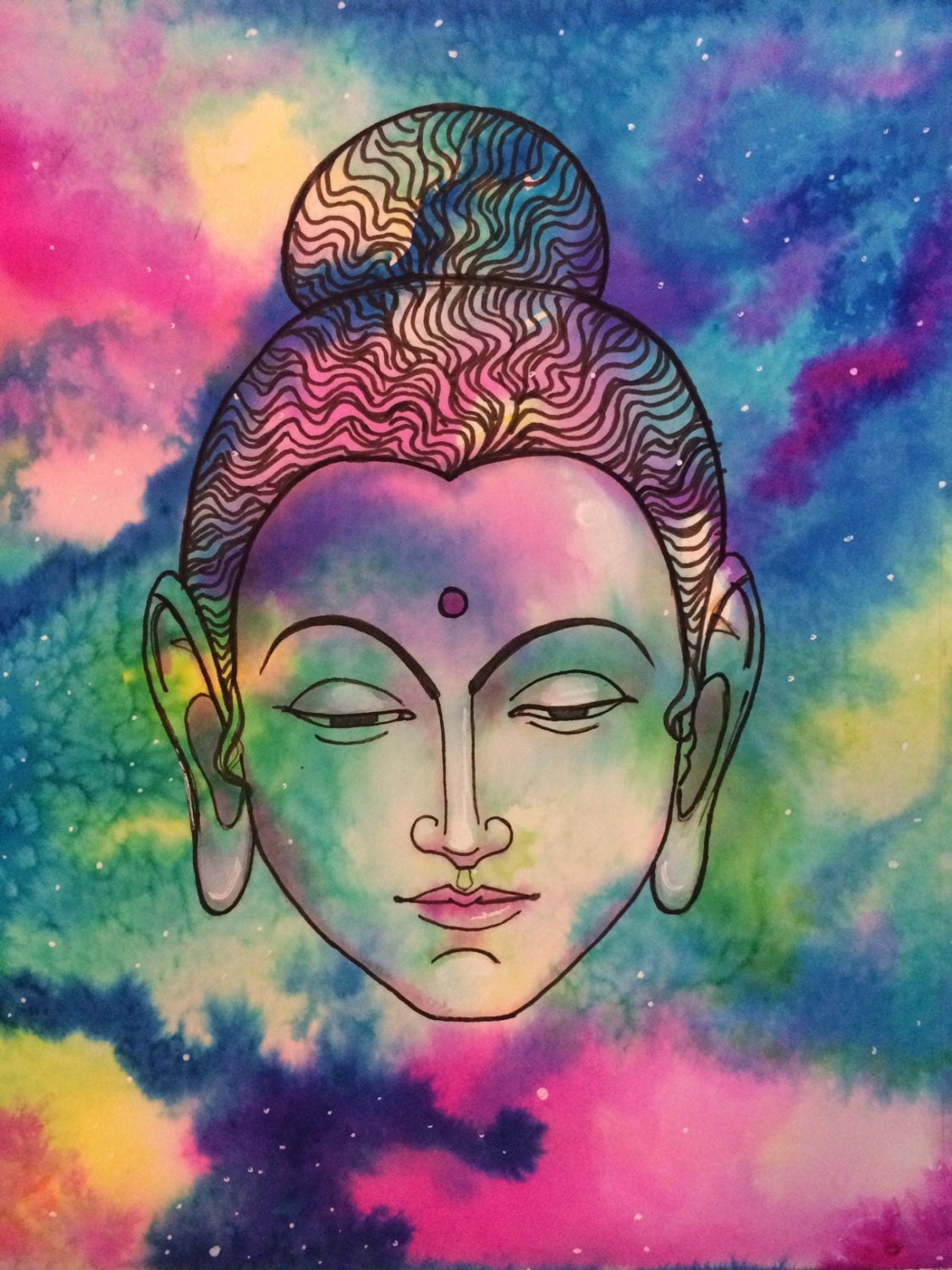 Buddha Tumblr Drawing