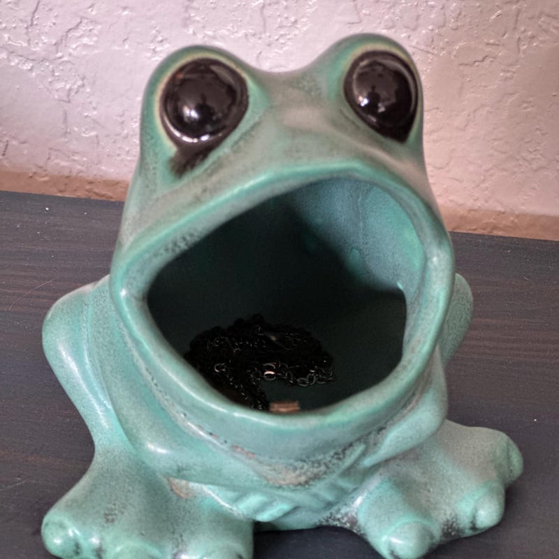 Jewellery Dish Frog - Etsy
