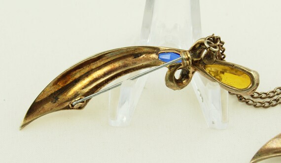 Book Piece; STERLING Scimitar 40s Double Swag SWORD R… - Gem