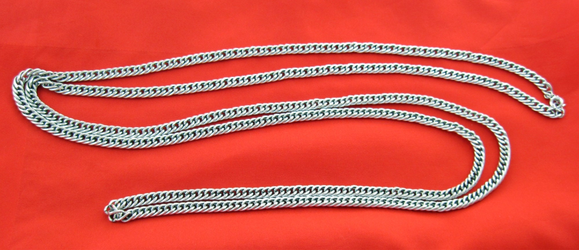EXTRA Long 1970s TRIFARI Sturdy Curb Link 60 In. Chain ST - Etsy UK
