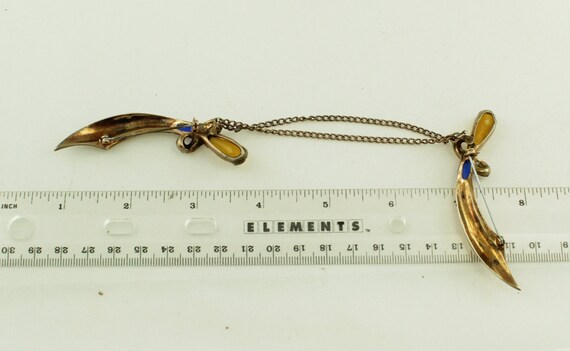 Book Piece; STERLING Scimitar 40s Double Swag SWORD R… - Gem