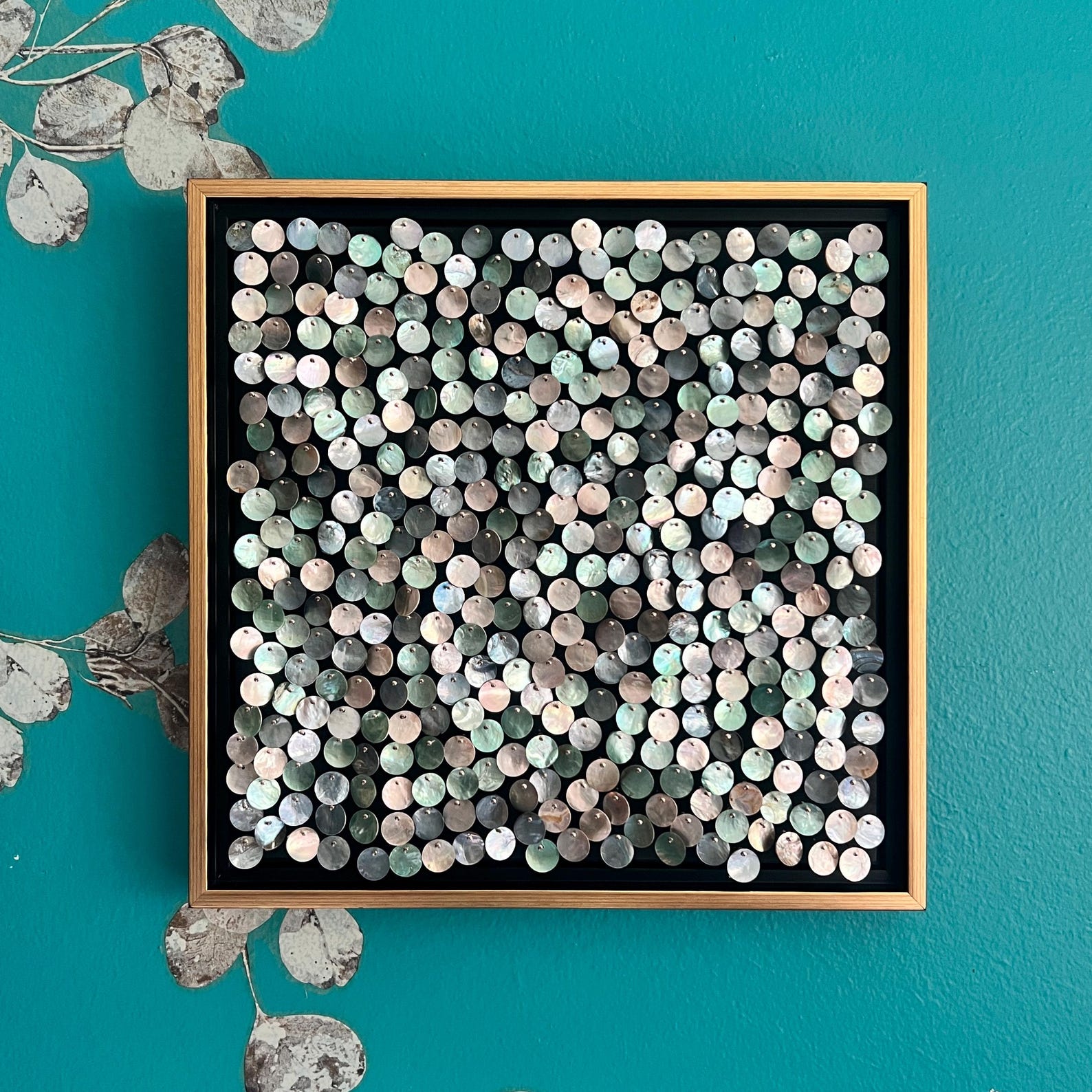 Whimsical Office Wall Decor, Dynamic Mussel Shell Kinetic Wall Art in ...