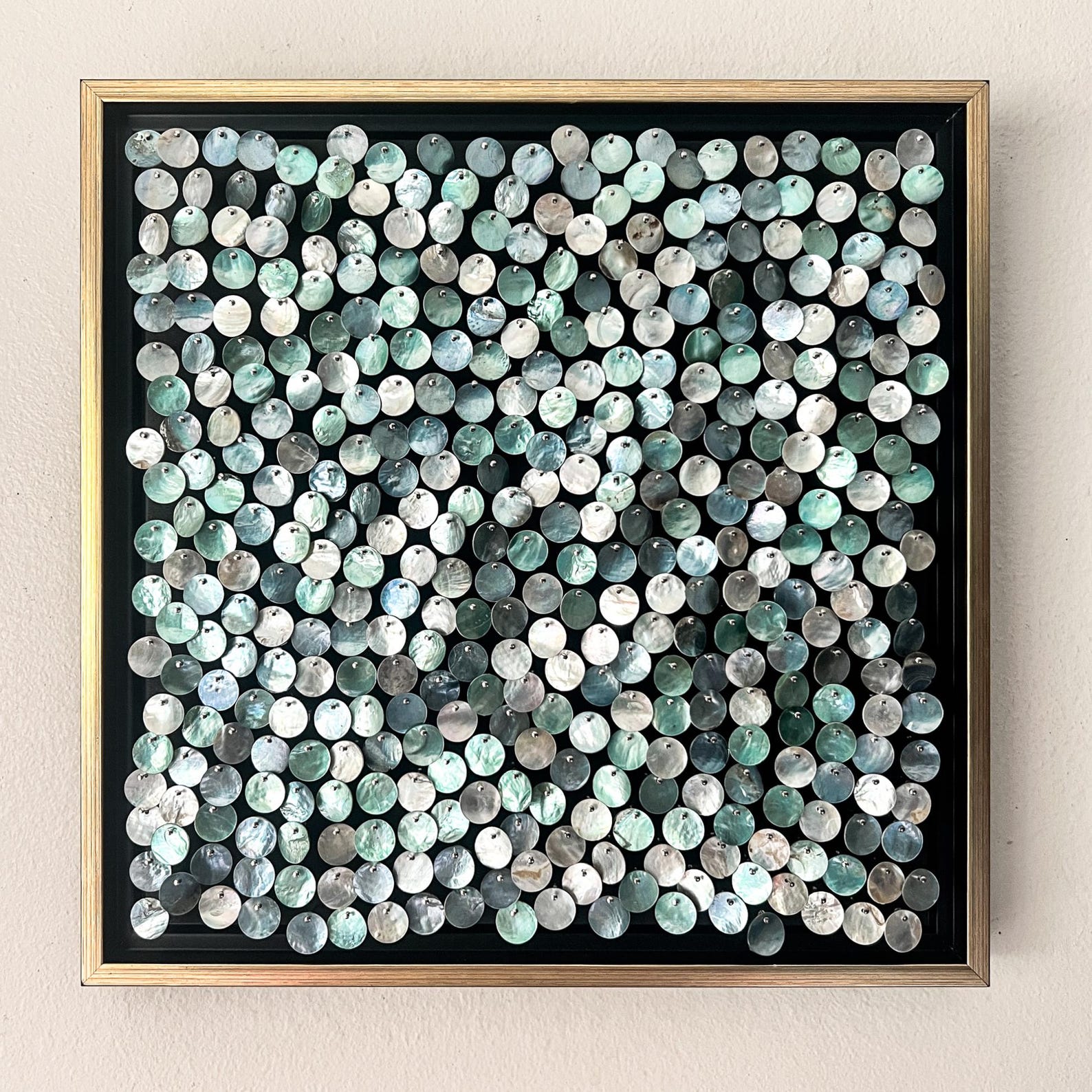 Whimsical Office Wall Decor, Dynamic Mussel Shell Kinetic Wall Art in ...