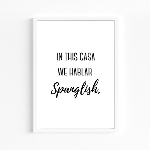 Spanglish - Etsy