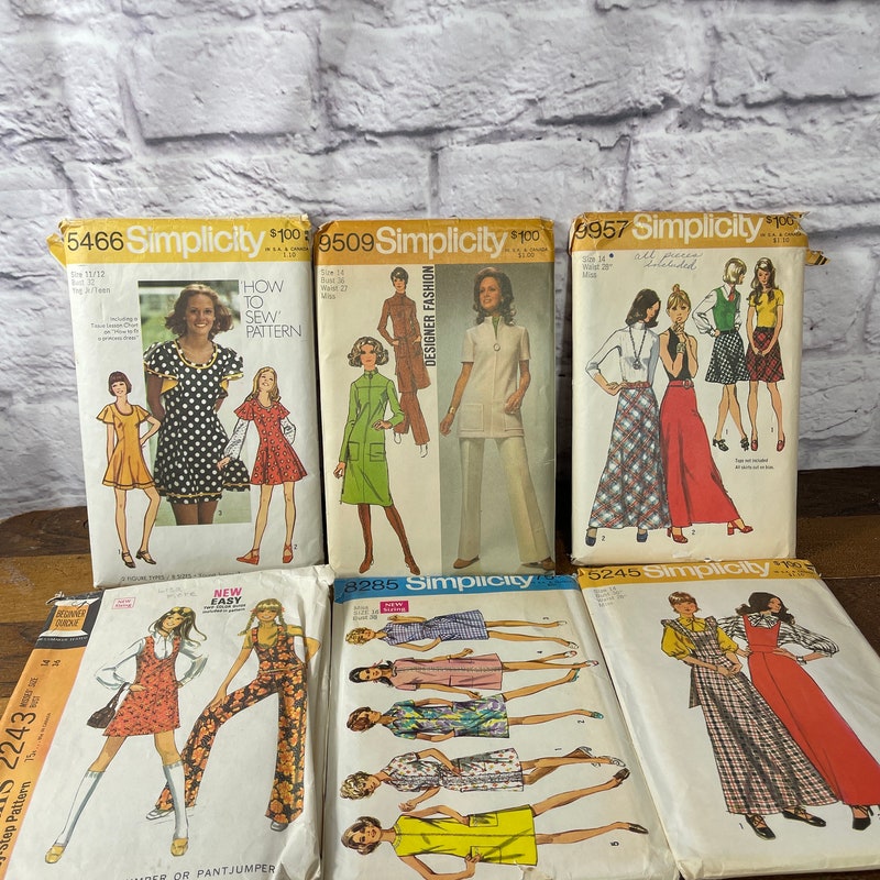 Simplicity Sewing Patterns - Etsy