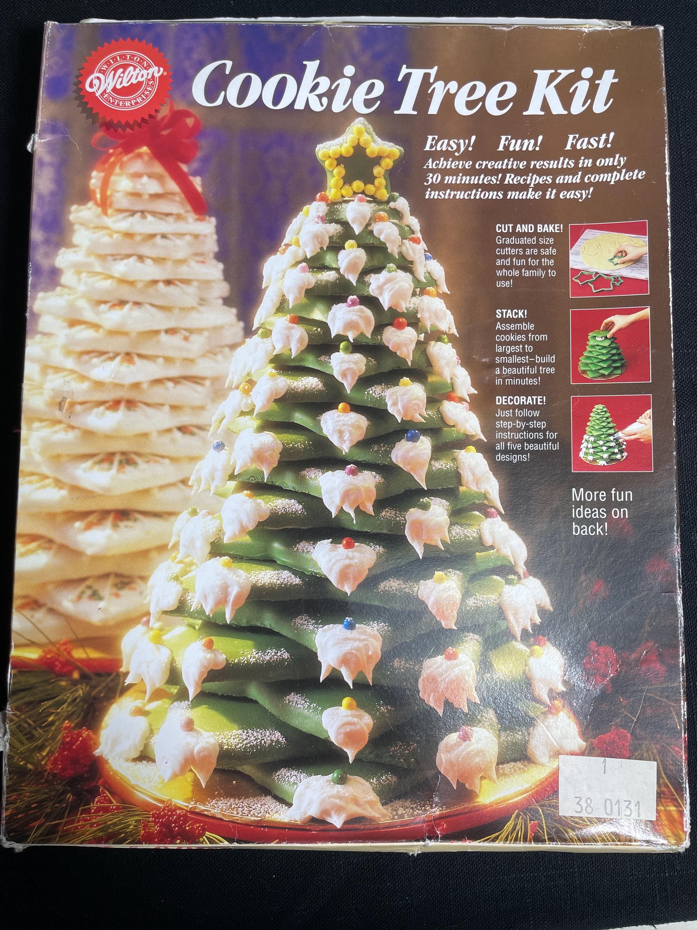Vintage Wilton Cookie Tree Kit Star Cookie Cutters in the Original ...