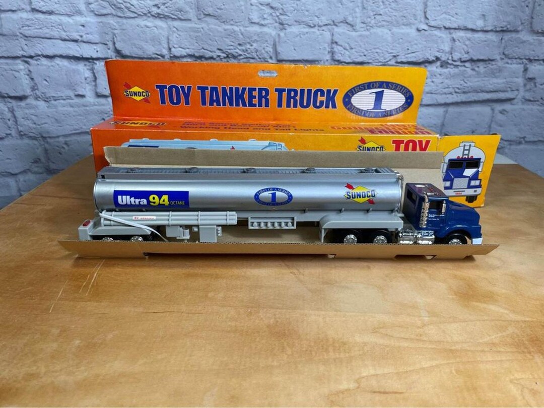 Vintage Sunoco 1994 Tanker Toy Truck - Etsy