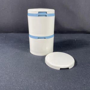 Vintage Tupperware Small Spice Tower Stackable, Containers Have Top ...