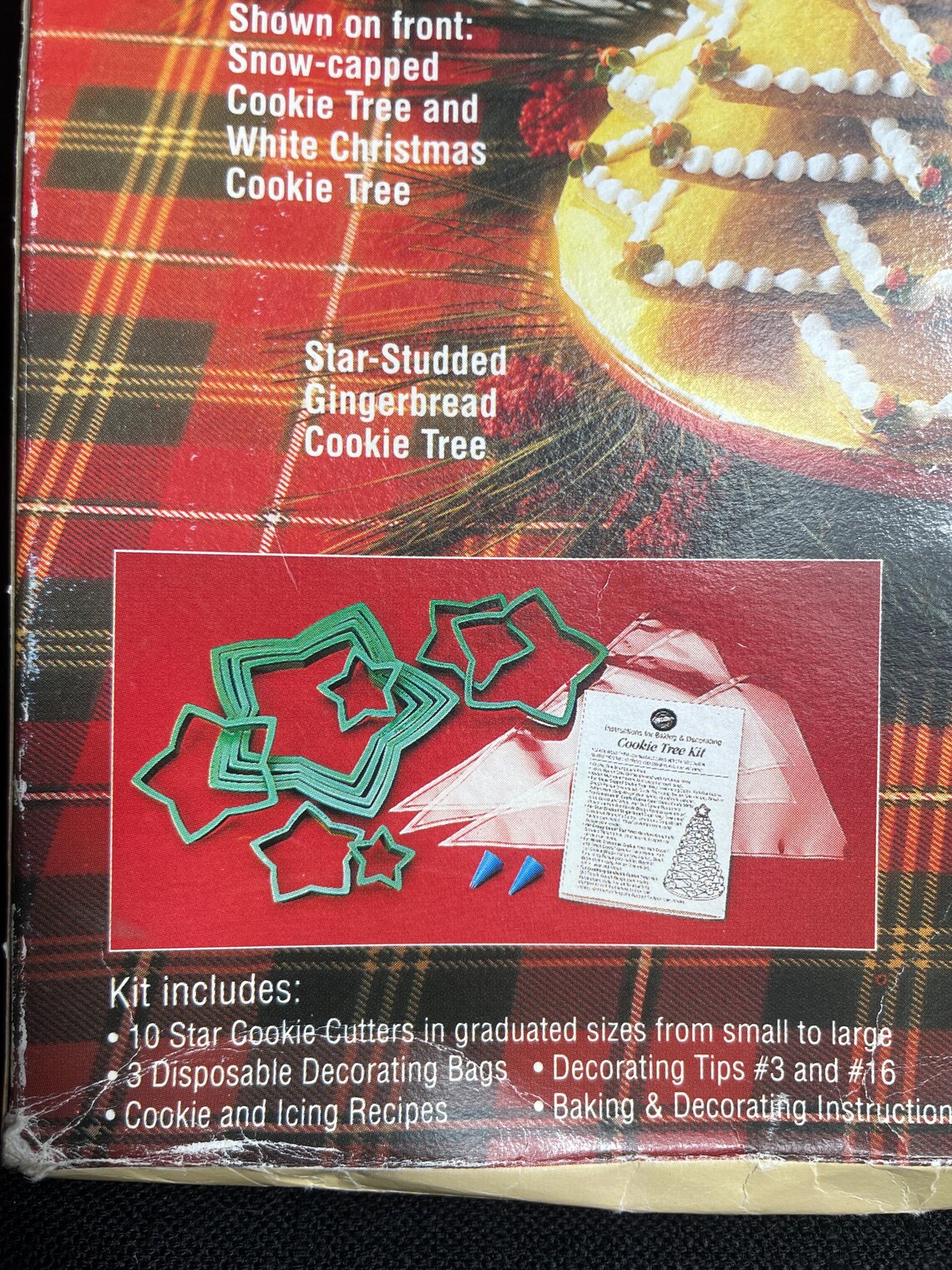 Vintage Wilton Cookie Tree Kit Star Cookie Cutters in the Original ...