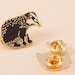 British Badger Enamel Pin | Pin Badge | Hard Enamel Pin | Gold Enamel ...