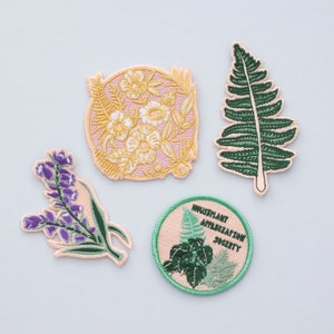 Any 2 Nature Embroidered Patches | Patch Deal | Nature Inspired ...