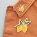 Lemons Embroidered Iron-on Patch | Nature Patch | Lemon Patch | Lemon ...