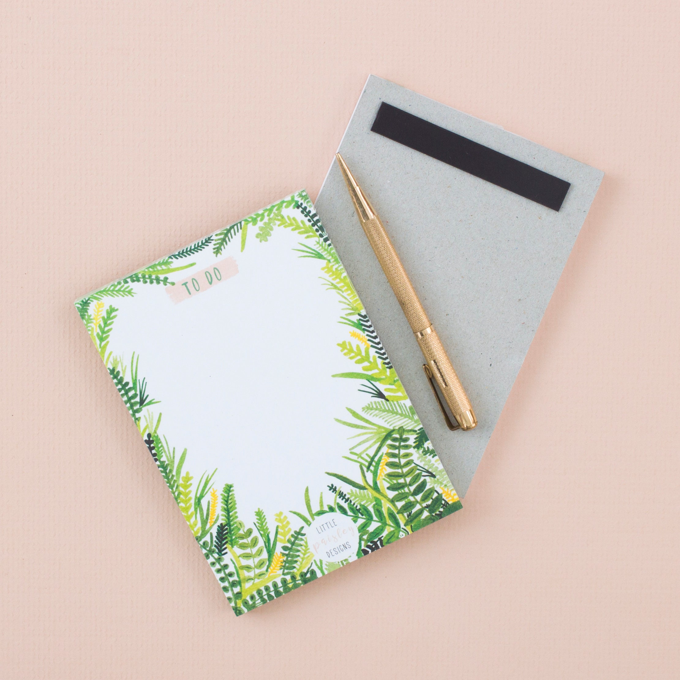 To Do List Notepad | Foliage Pattern | Leaf Print | to Do List ...