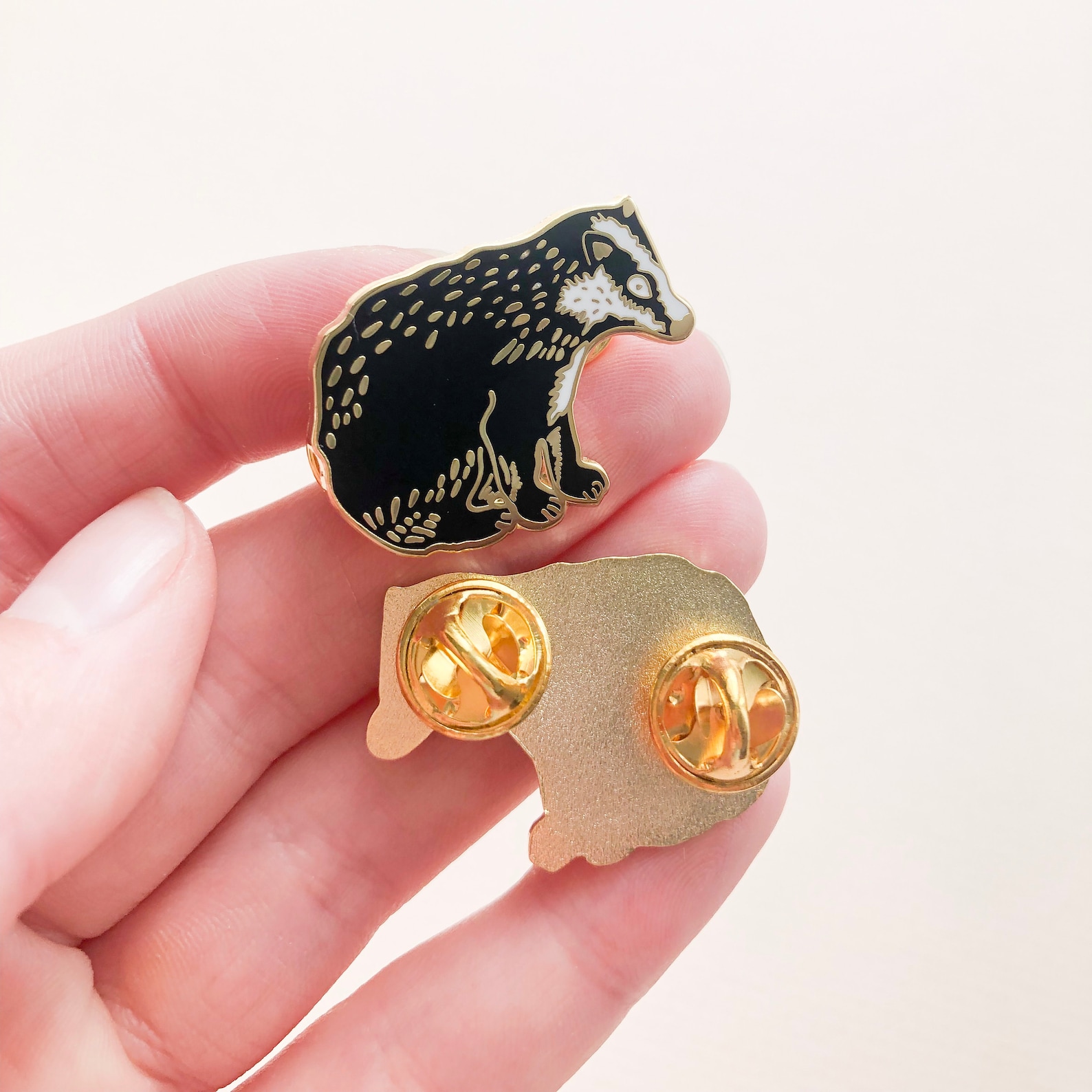British Badger Enamel Pin Pin Badge Hard Enamel Pin Gold - Etsy Canada