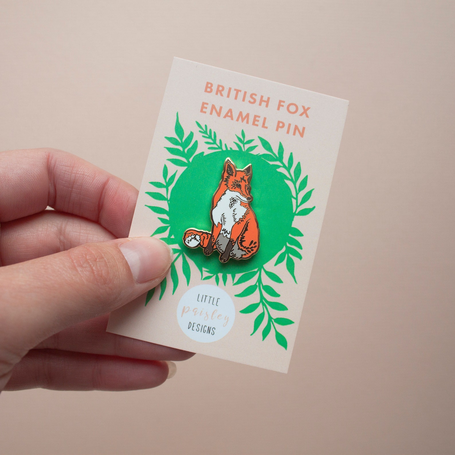 Fox Enamel Pin Pin Badge Hard Enamel Pin Gold Enamel Pin | Etsy