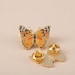 British Butterfly Enamel Pin Painted Lady Butterfly Pin - Etsy