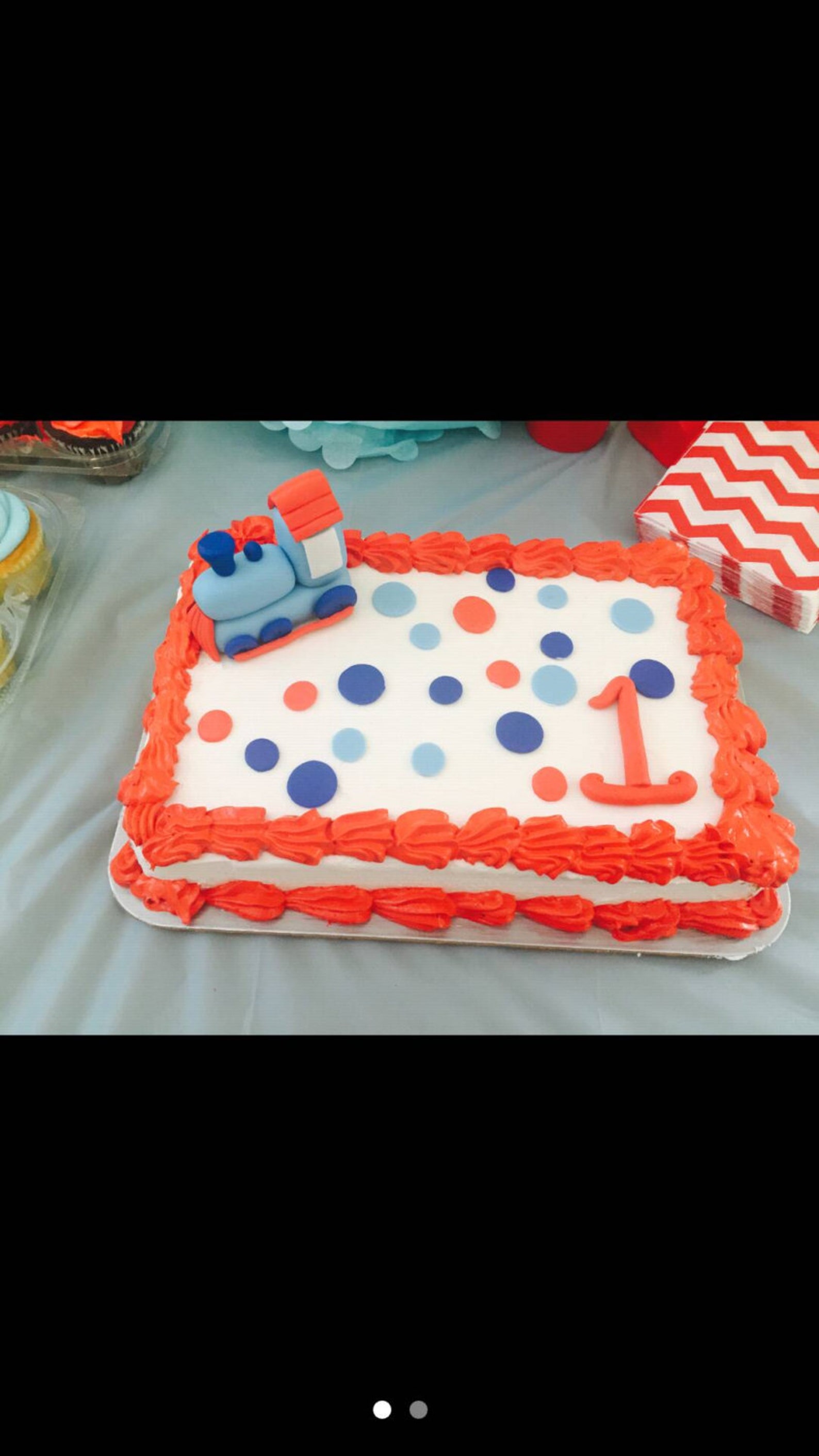 Handmade Edible Fondant Train Cake Topper Set | Etsy