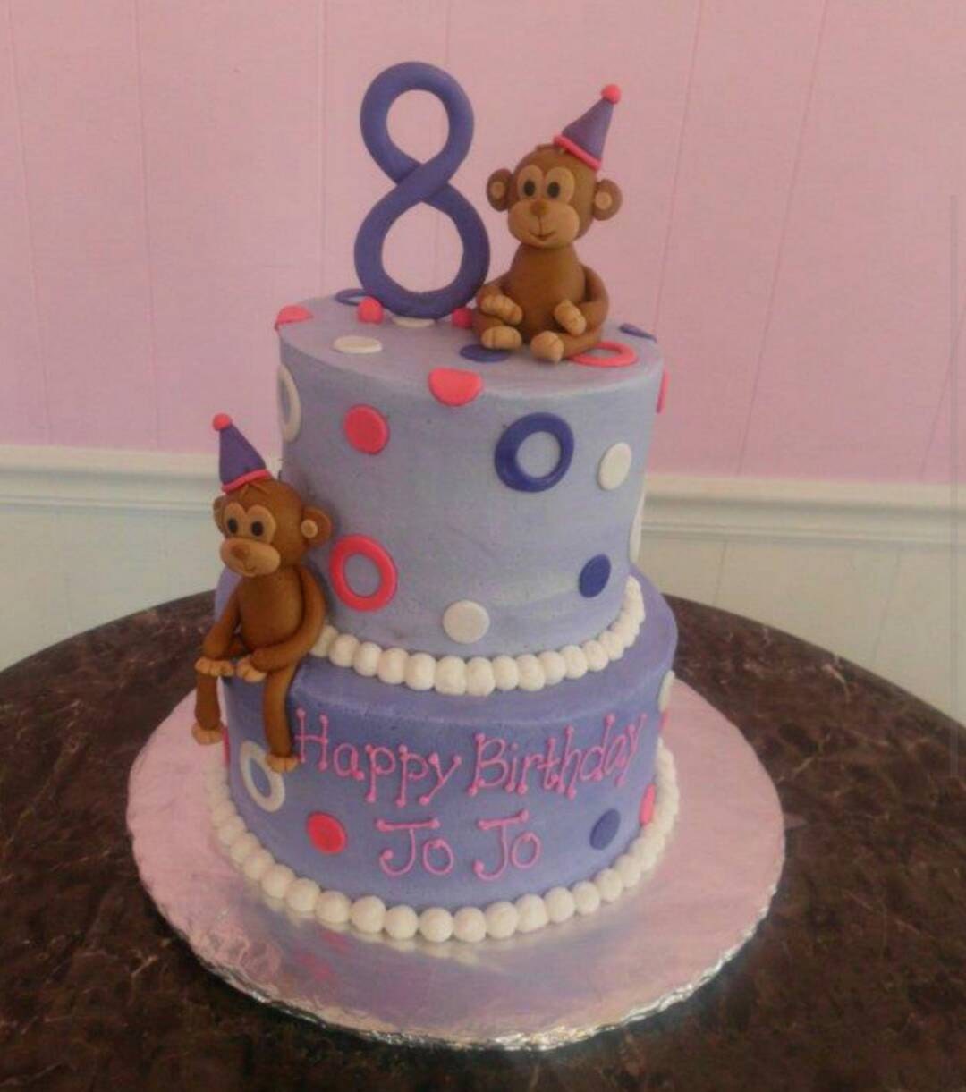 Handmade Edible Fondant Monkeys Cake Topper Set - Etsy