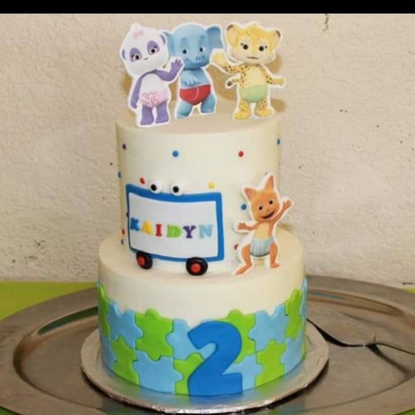 Word Party Cake Topper - Etsy