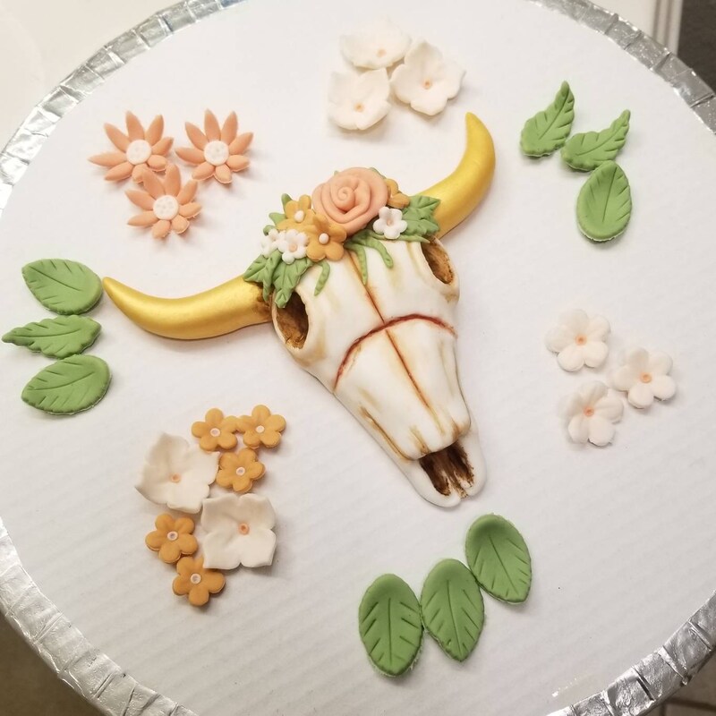 Skull Cake Topper - Etsy