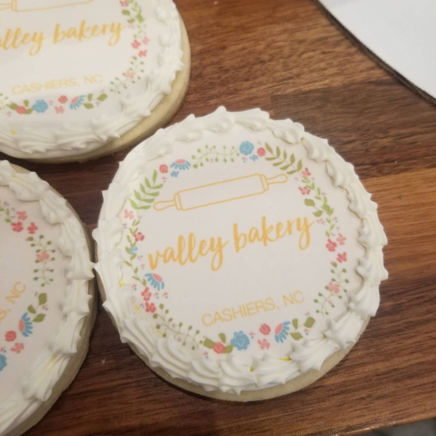 Customized Personalized Logo Sugar Cookies - Etsy
