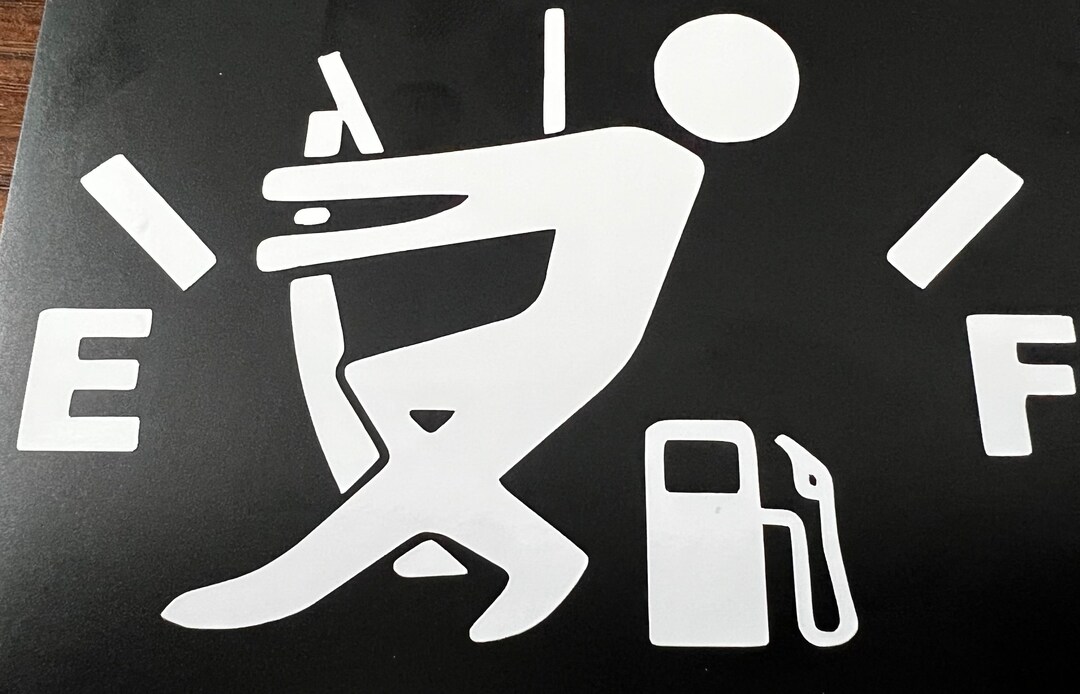 Gas Gauge Decal - Etsy