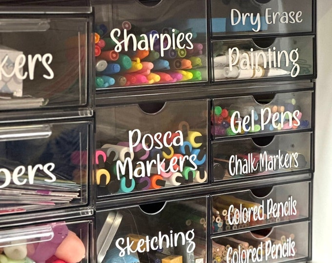 Labels for Organizing up to 20 Customizable Labels Bathroom Pantry ...