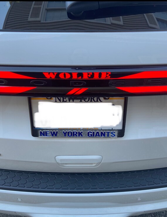 Dodge Durango Tail Light Racetrack Decal Center Overlay Fits - Etsy