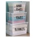 Set of 5 Labels Custom Vinyl Decal Bin Organizer Labels I Home Office ...