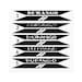 Dodge Durango Tail Light Racetrack Decal Center Overlay - Fits 3rd Gen ...