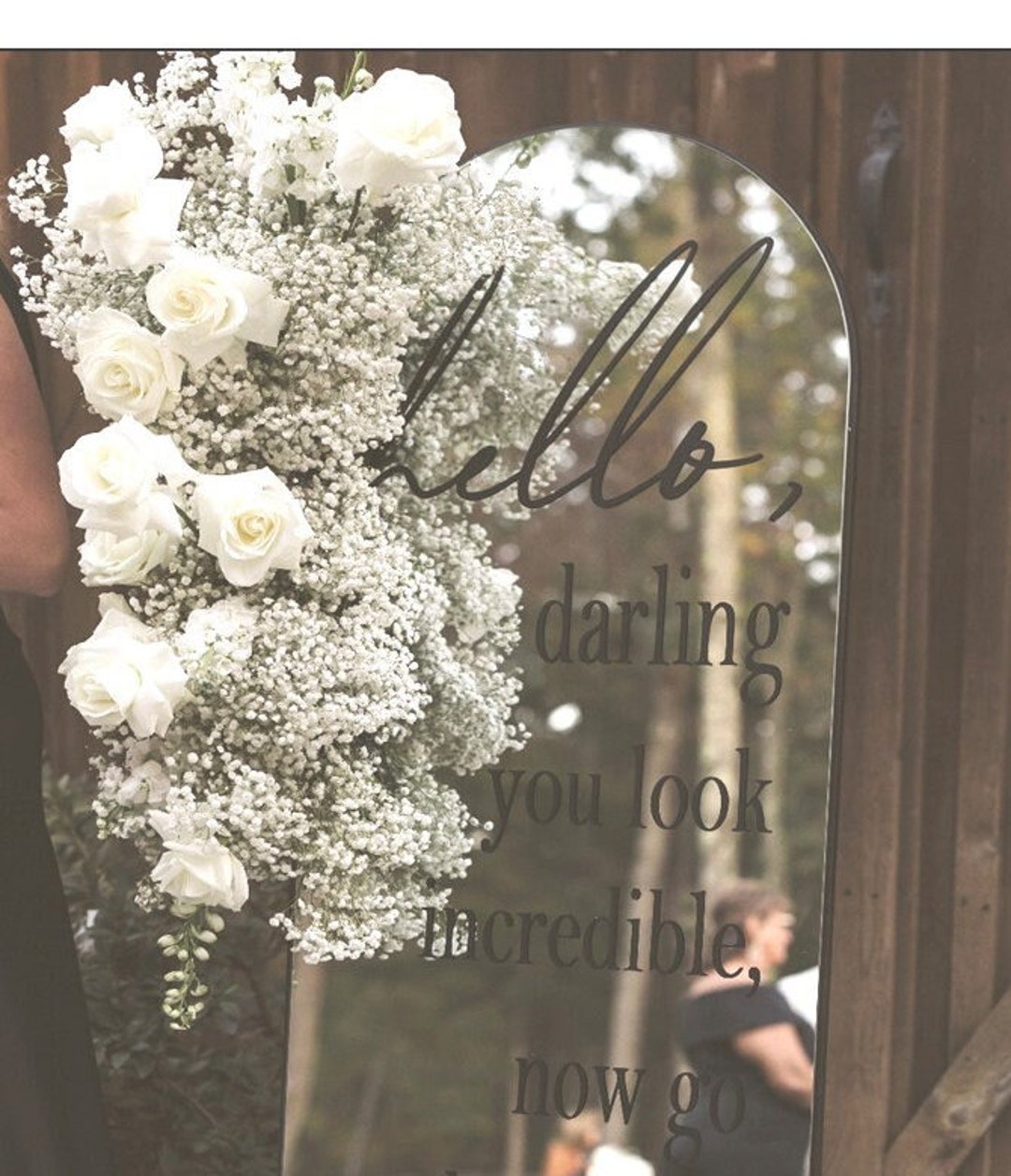 Hello Darling Grab a Drink Wedding Sign / Customized Couple Names ...