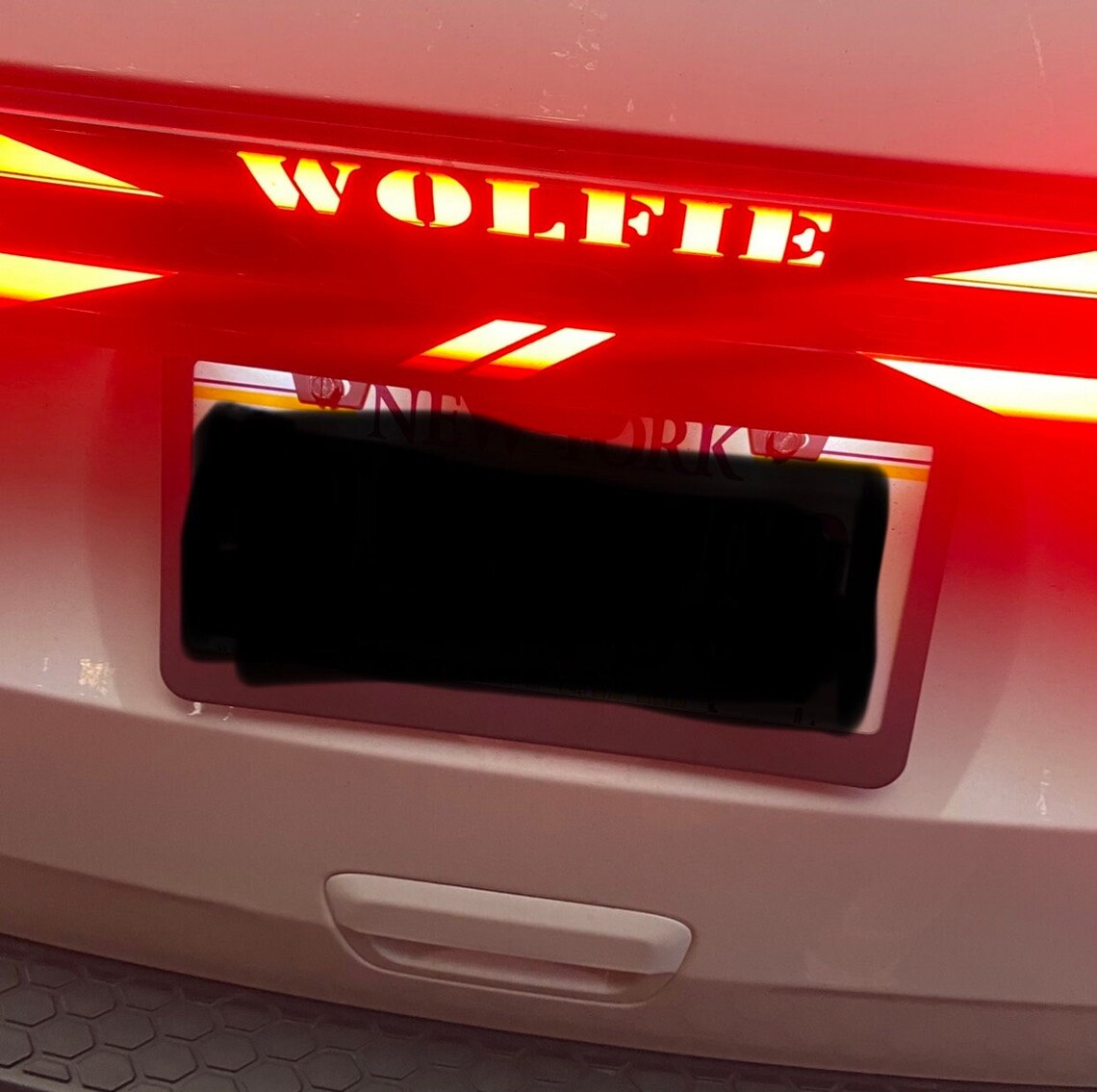 Dodge Durango Tail Light Racetrack Decal Center Overlay Fits - Etsy