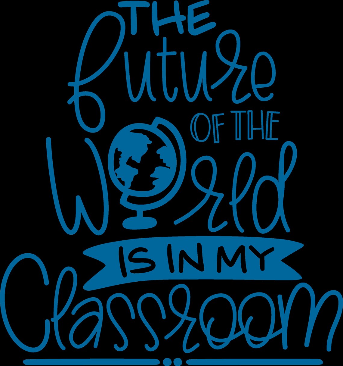 The Future of the World is in My Classroom Classroom Decor - Etsy