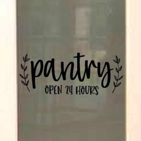 Pantry Wall Decal - Etsy