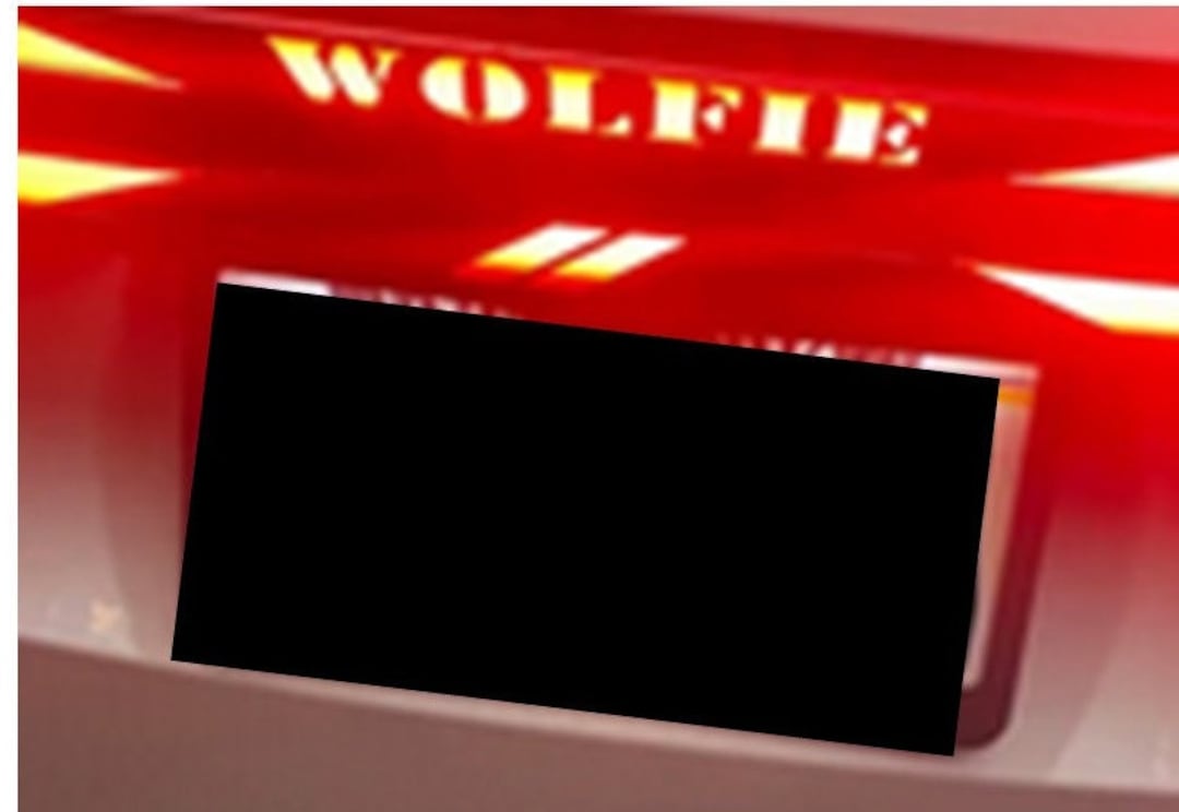 Dodge Durango Tail Light Racetrack Decal Center Overlay - Fits 3rd Gen ...