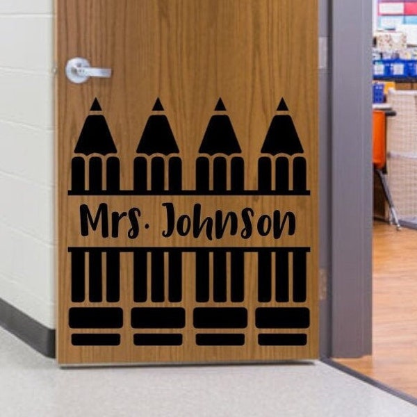 Classroom Door Decal - Etsy