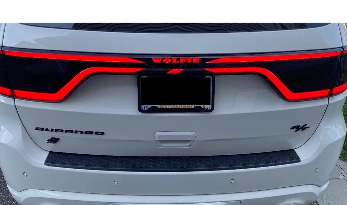 Dodge Durango Tail light Racetrack Decal Center Overlay Fits | Etsy