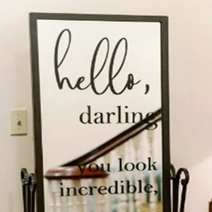 Hello Darling Grab a Drink Wedding Sign / Customized Couple Names ...
