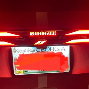 Dodge Durango Tail Light Racetrack Decal Center Overlay - Fits 3rd Gen ...