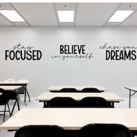 Our Golden Classroom Rule Wall Decal, Back to School Wall Decor, Be ...