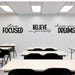 Our Golden Classroom Rule Wall Decal, Back to School Wall Decor, Be ...
