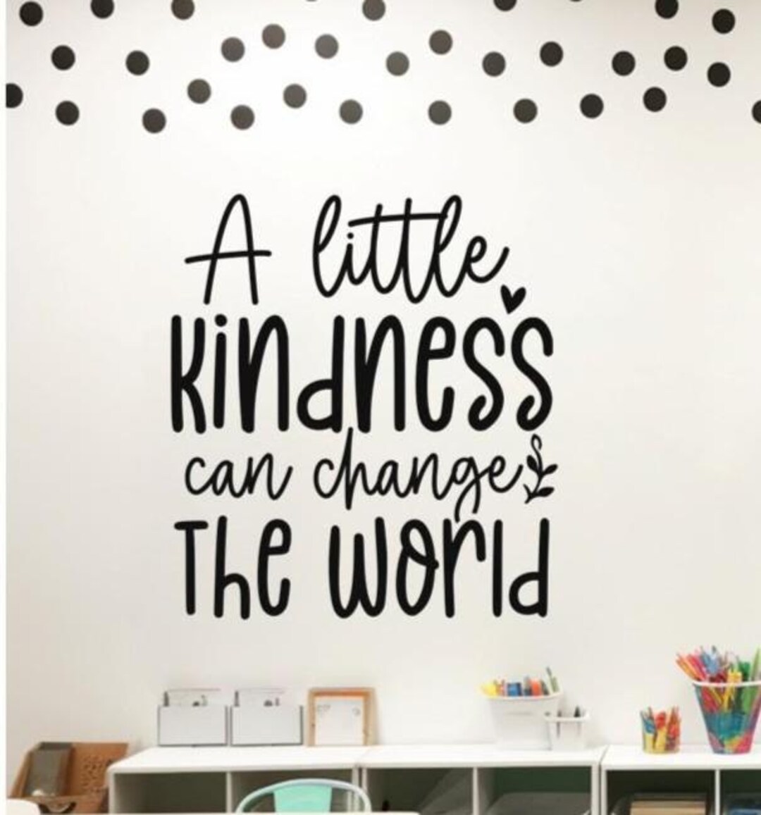 A Little Kindness Can Change the World Classroom Door Wall Decal ...
