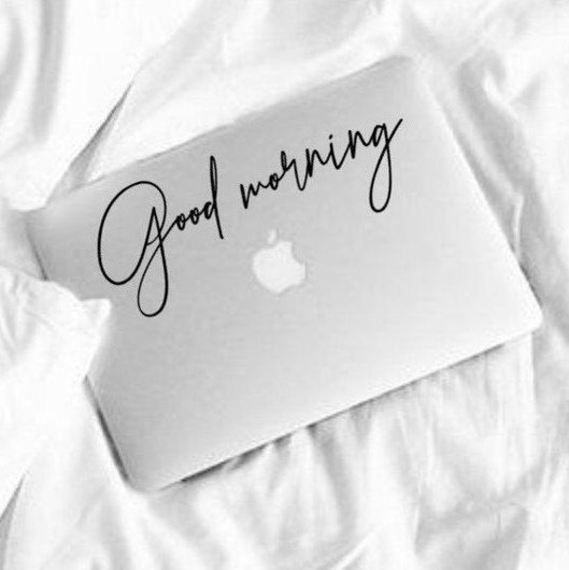 Good Morning Laptop Decals Phone Decals Small Vinyl | Etsy