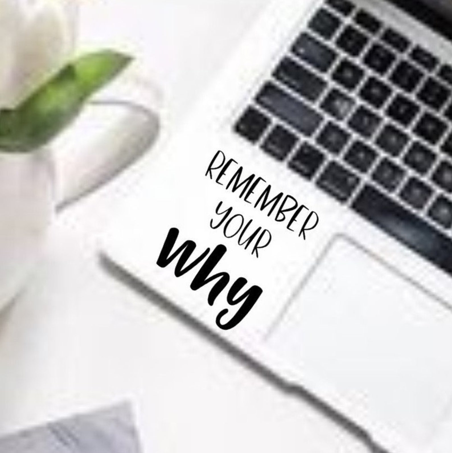 Remember Your Why Motivation Decal Inspiration Decal | Etsy