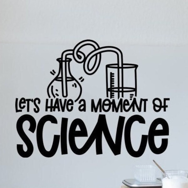 Science Wall Decals - Etsy