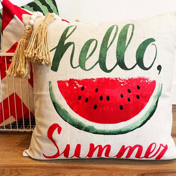 Summer Pillows - Etsy