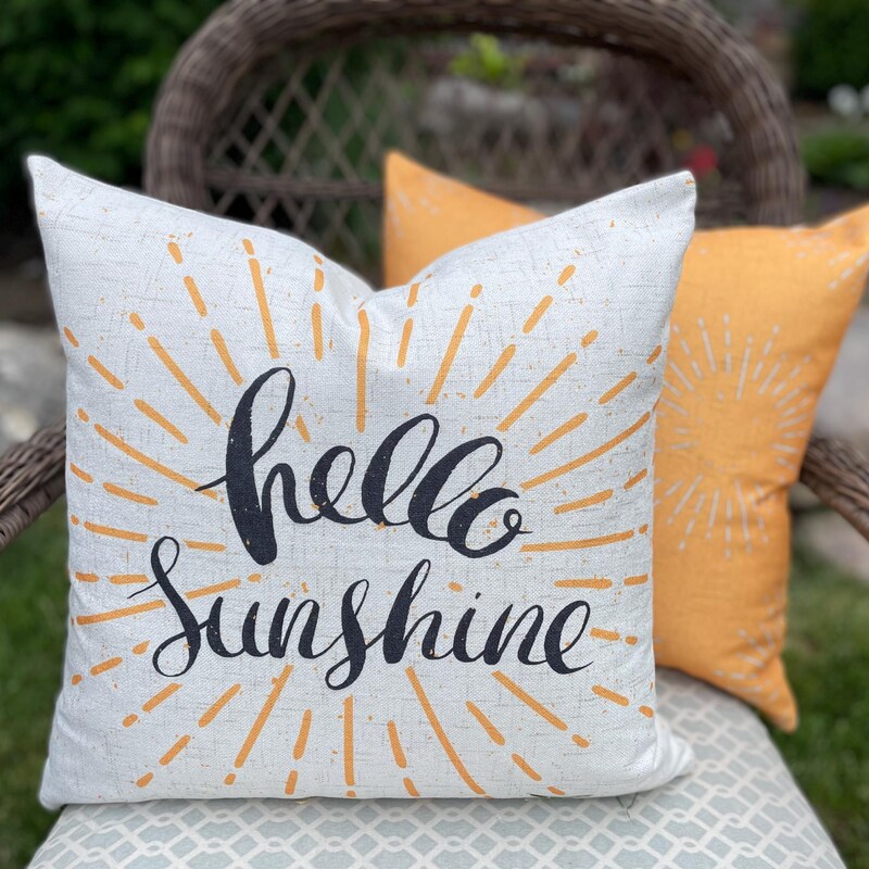 Summer Pillow - Etsy