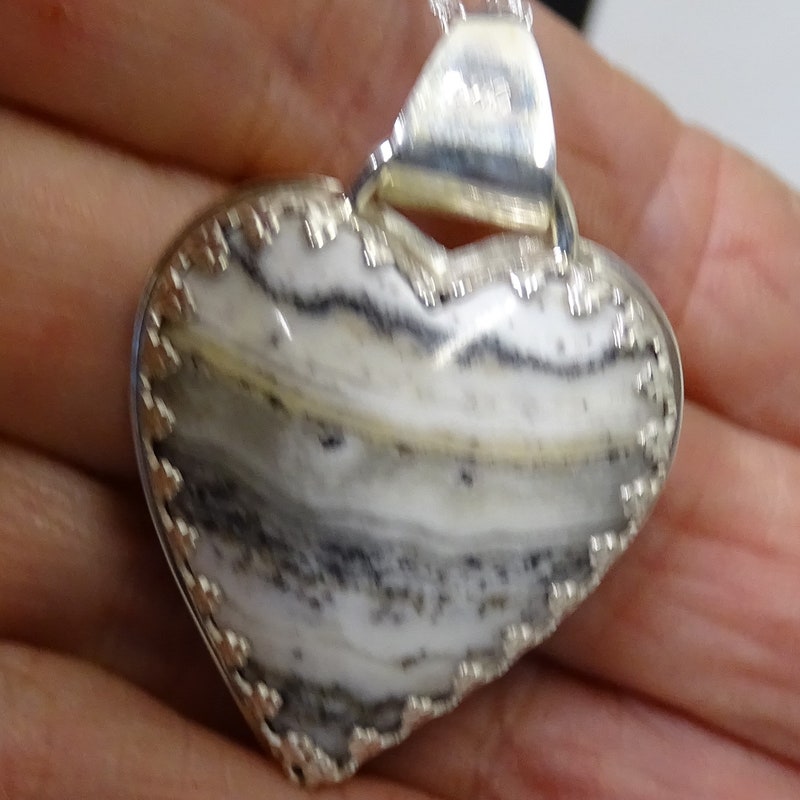 Silver Lace Onyx - Etsy